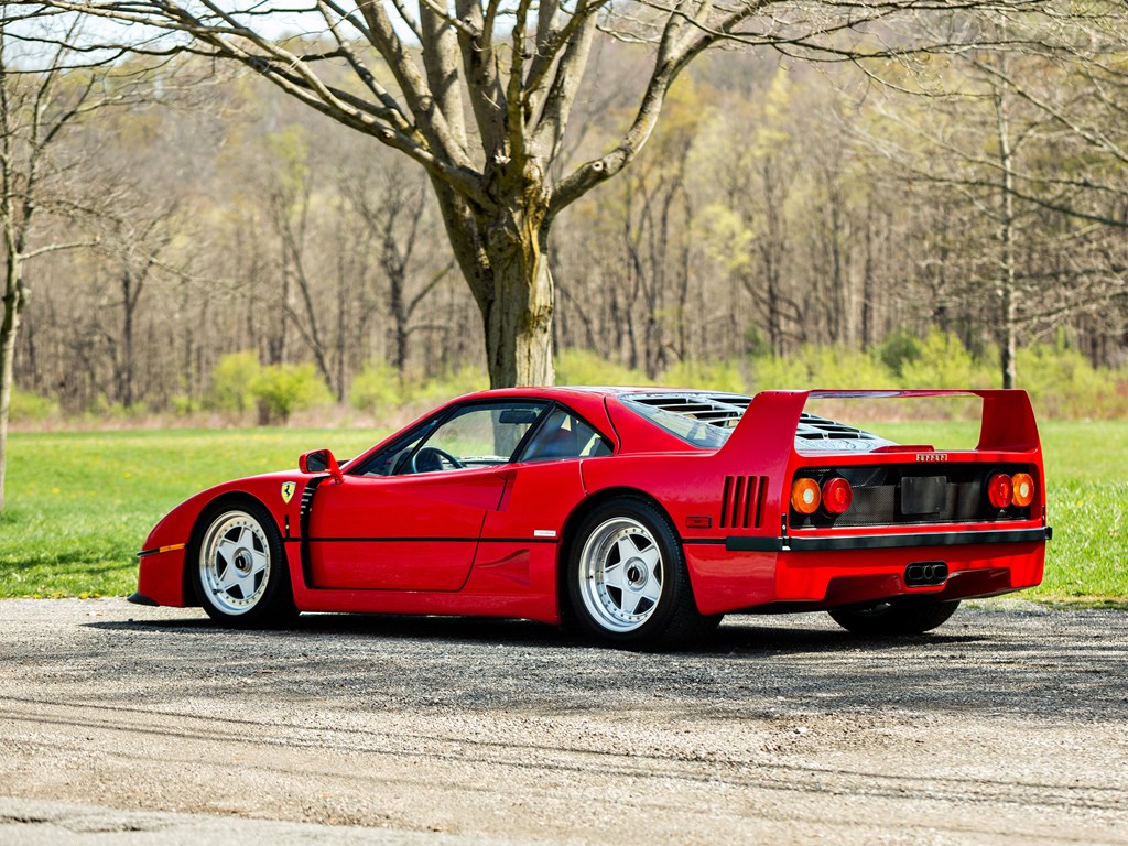 Ferrari Friday: Low-Mileage F40 Is a Turbocharged Way to Start Your ...