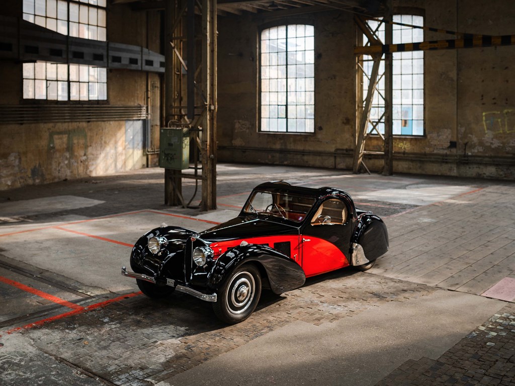 Crown Jewel: Bugatti Type 57S Atalante Headlines St. Moritz | RM Sotheby's